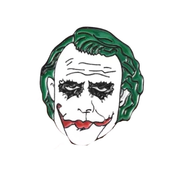 DC Comics | Jewelry | Dc Batmans The Joker Enamel Pin | Poshmark